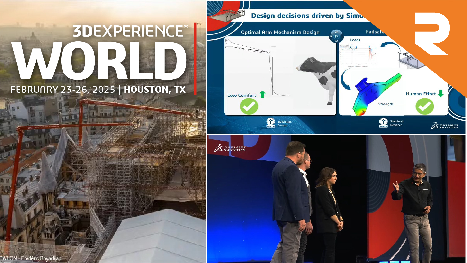 Resumen del segundo día de sesiones generales en 3DEXPERIENCE World 2025 - Noticias 2025